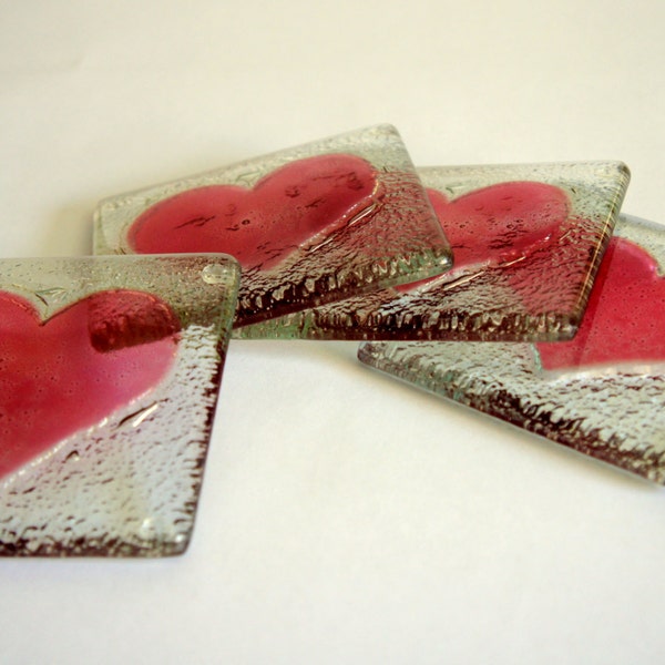 Fused Glass Coasters - Etsy