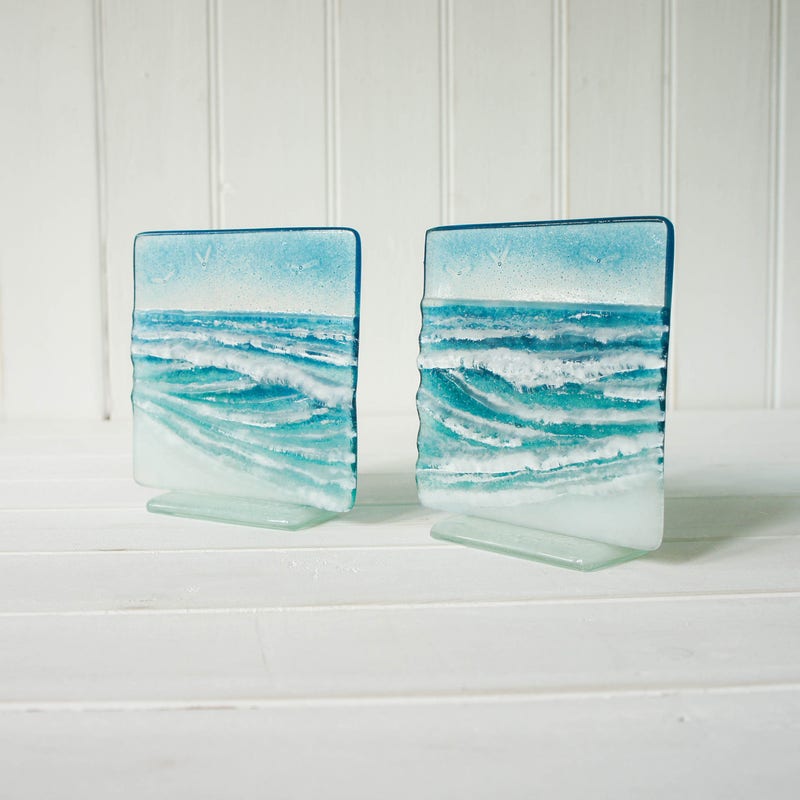 Ocean Wave Glass - Etsy