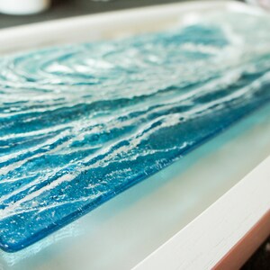 Surfer's Wave in a Frame 60x30cm/23x12", the Surfer's Wave Sea Wave ...