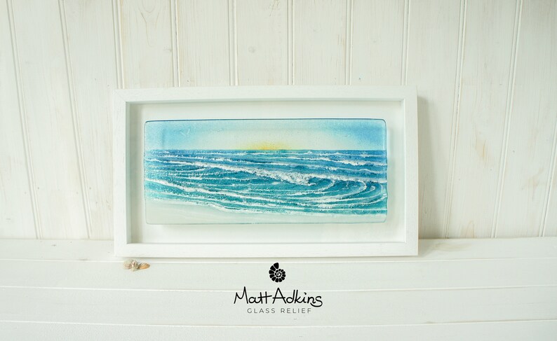 Landscape Wave Frame 45cmx25cm18x10 Sun D2 Panoramic - Etsy