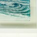 Rolling Wave in a Box 25x25cm10 Blue Seaside Fused - Etsy