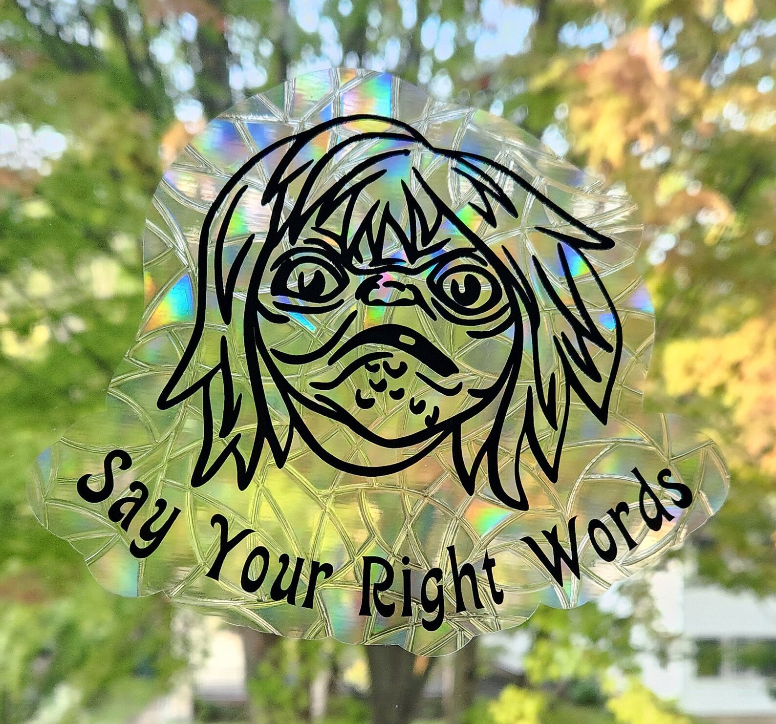 Labyrinth Characters Rainbow Prism Window Clings - Etsy
