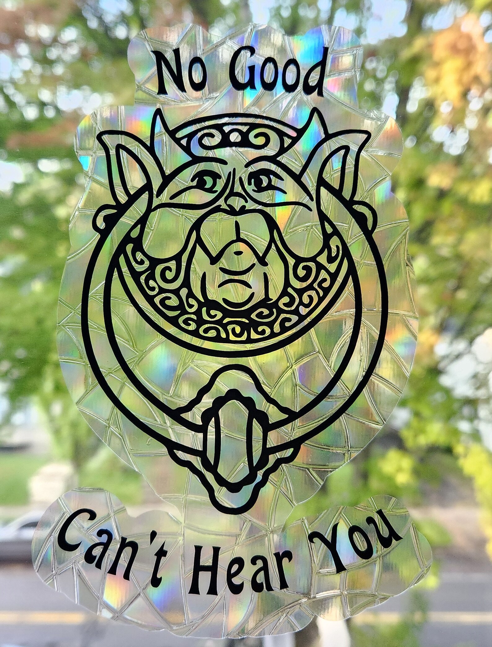 Labyrinth Characters Rainbow Prism Window Clings - Etsy