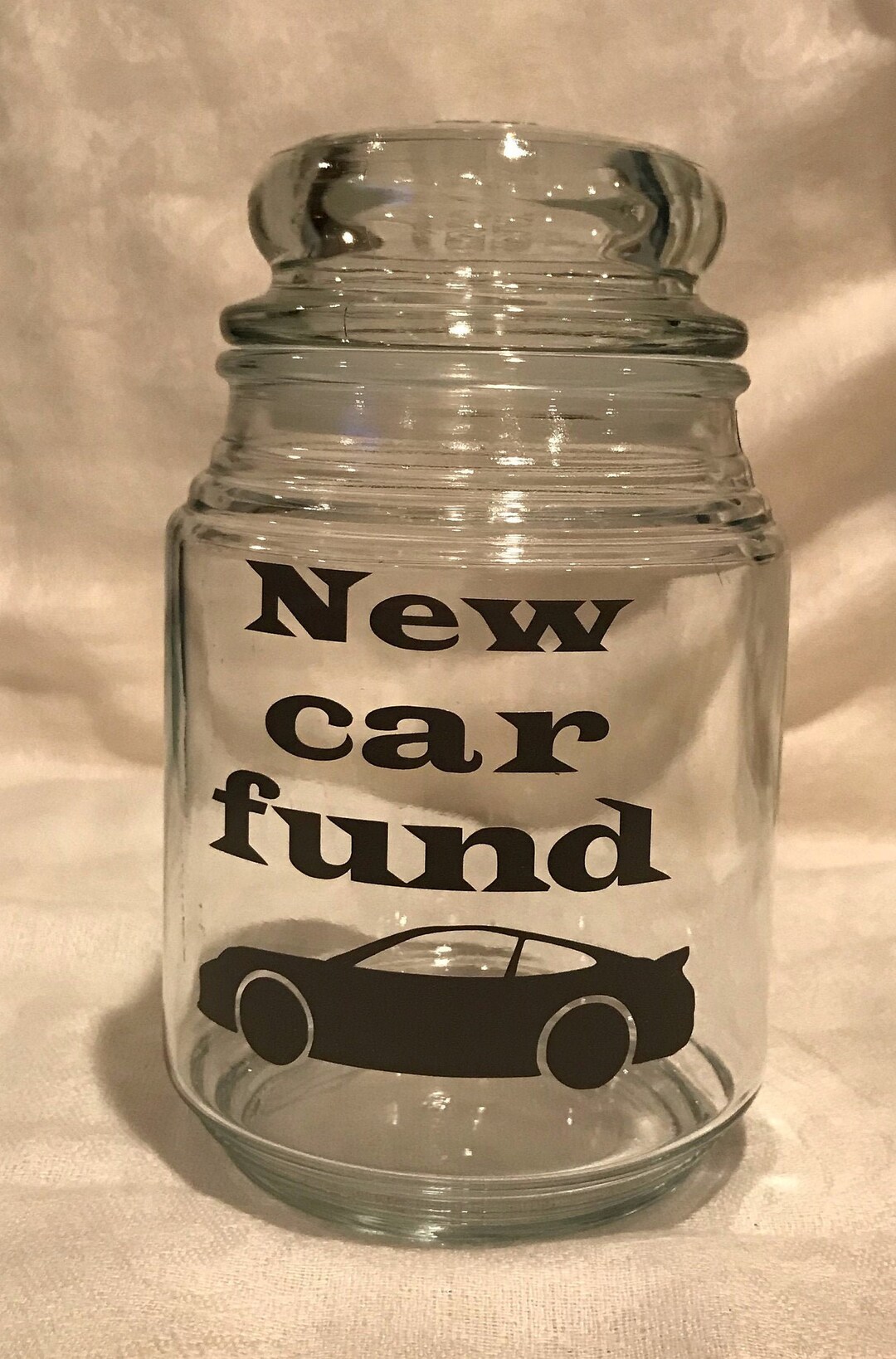 Jars--new Car Fund - Etsy