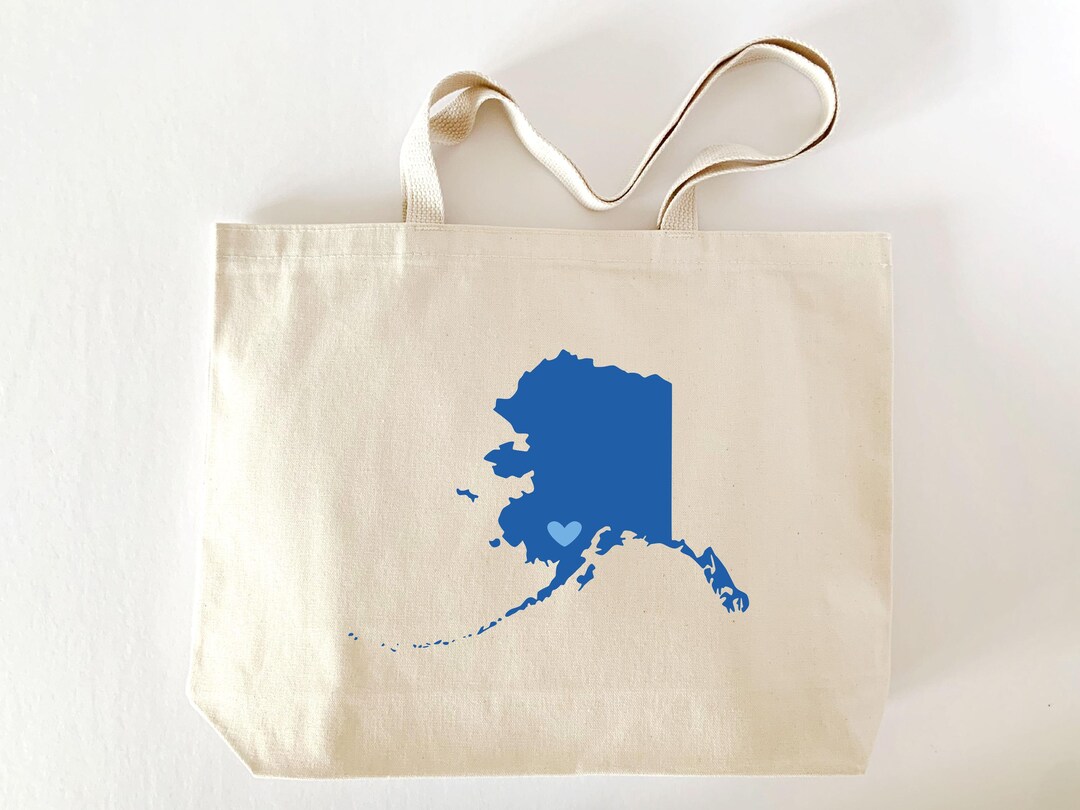 Alaska Totes, Custom Totes, Hotel Wedding Bags, Alaska Wedding Welcome ...