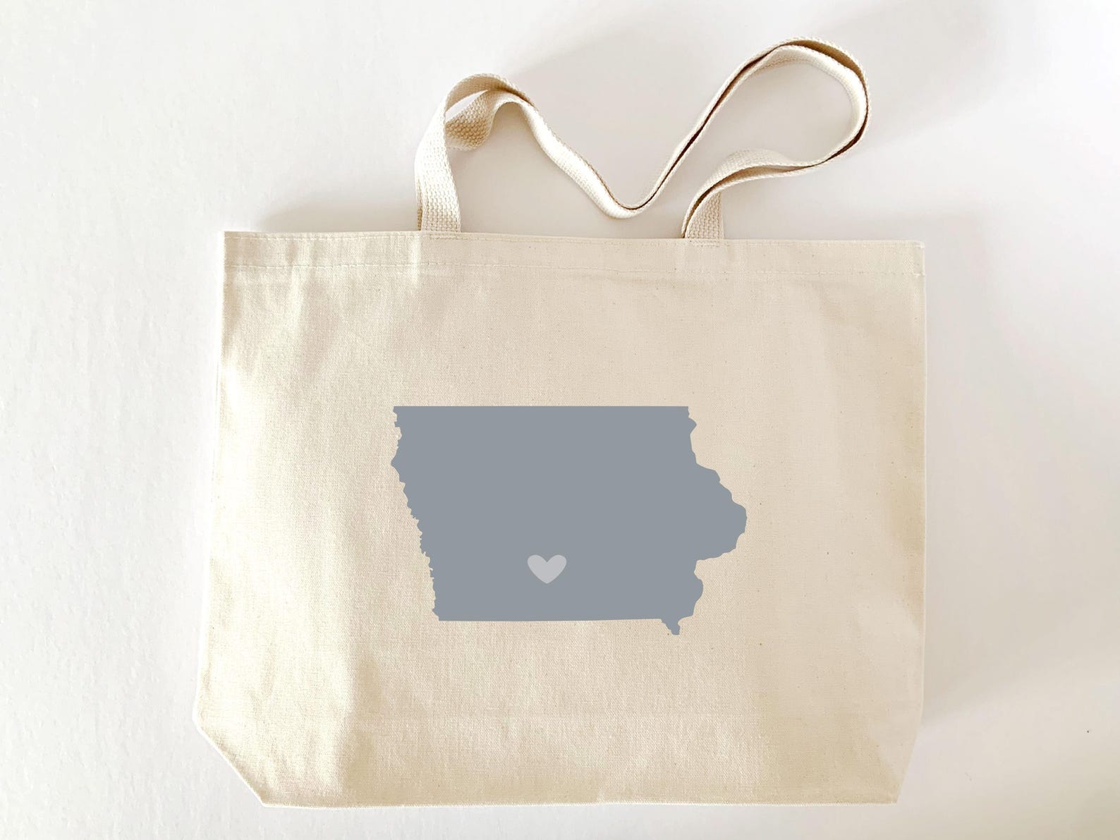 Custom Iowa Tote Bag: Wedding Welcome Gift, Destination Favor - Etsy