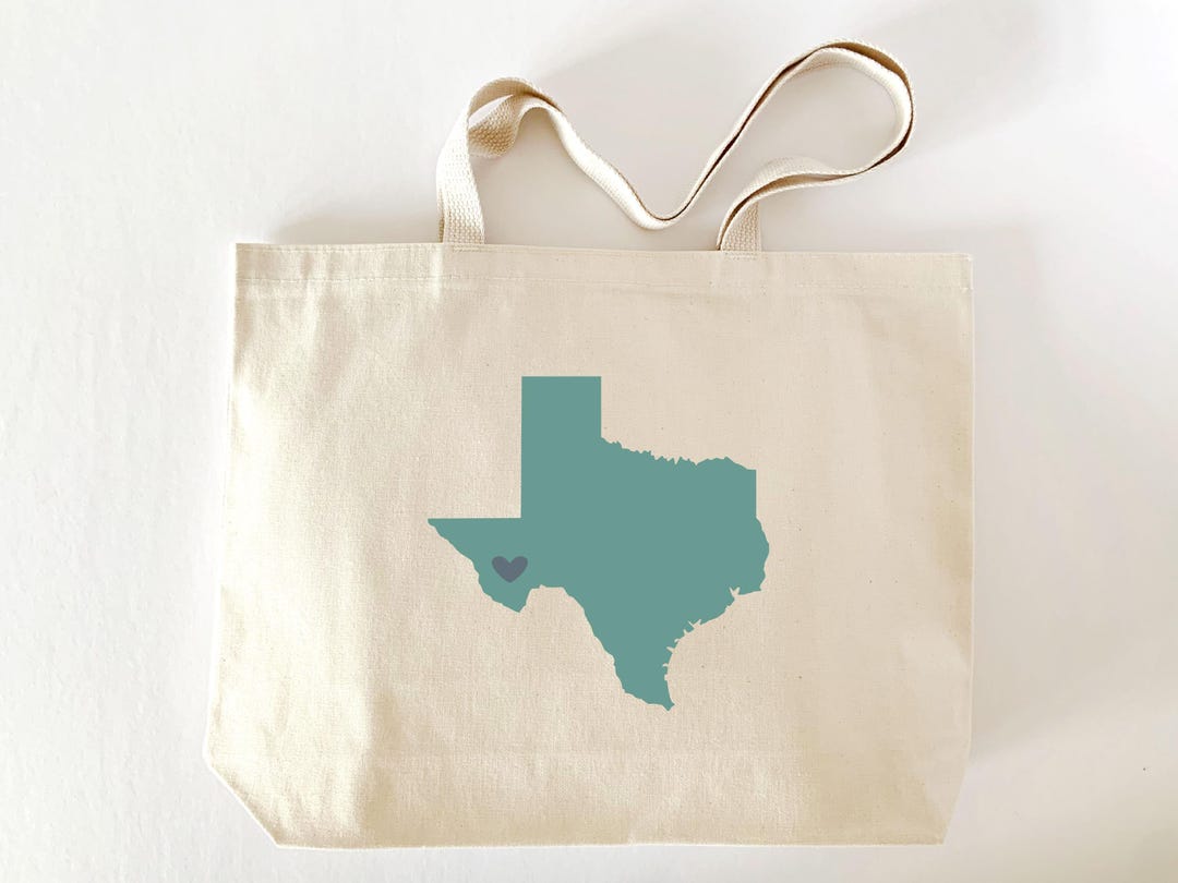 Custom Texas Tote Bag: Personalized Welcome Gift - Etsy