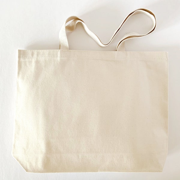 Plain Canvas Tote - Etsy