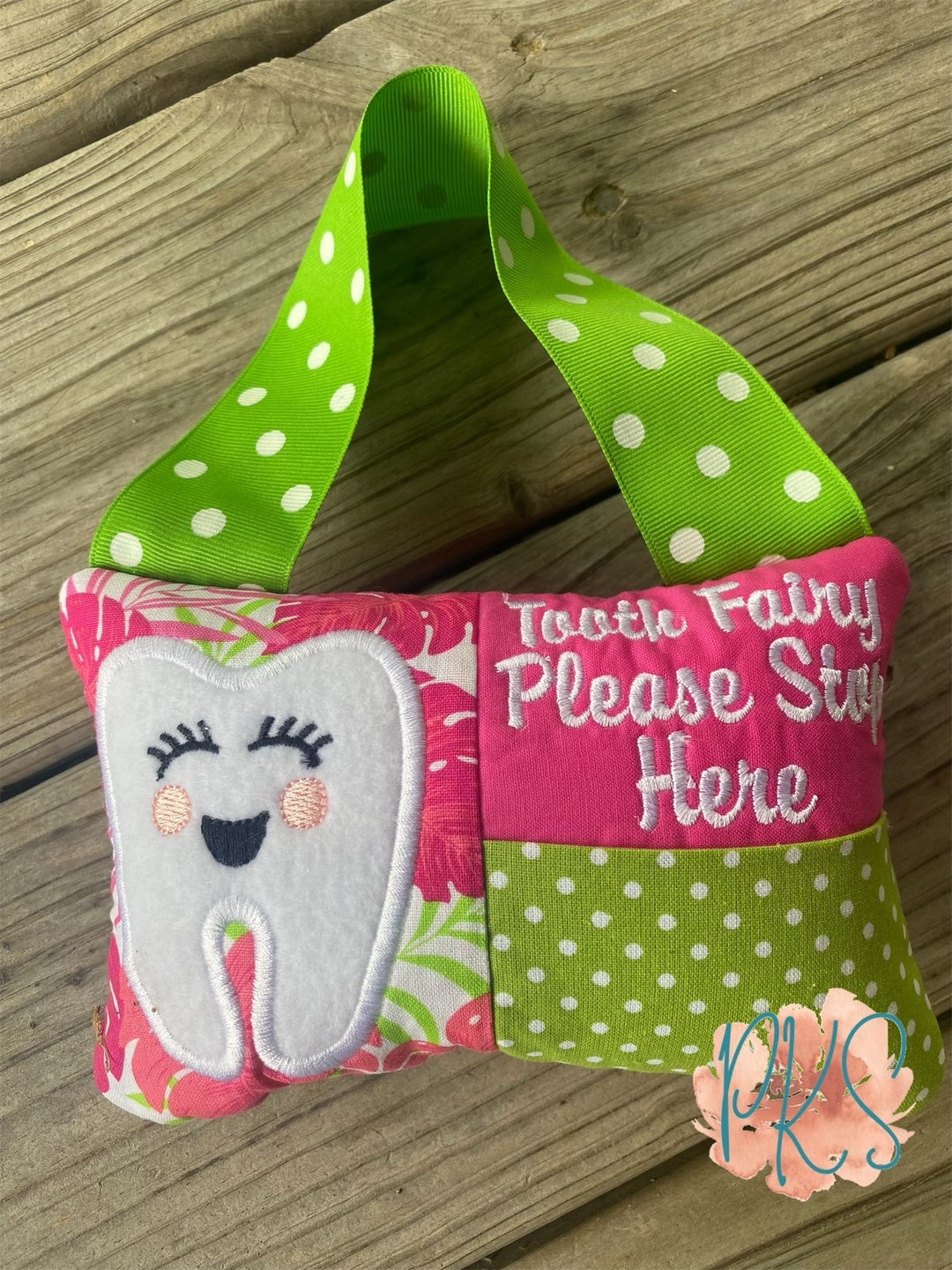 Tooth Fairy Pillow - Girls Tooth Pillow - Choose Your Fabric - Custom ...