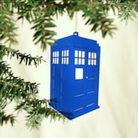 Doctor Who TARDIS Inspired Christmas Tree Ornaments/bookmark - Etsy