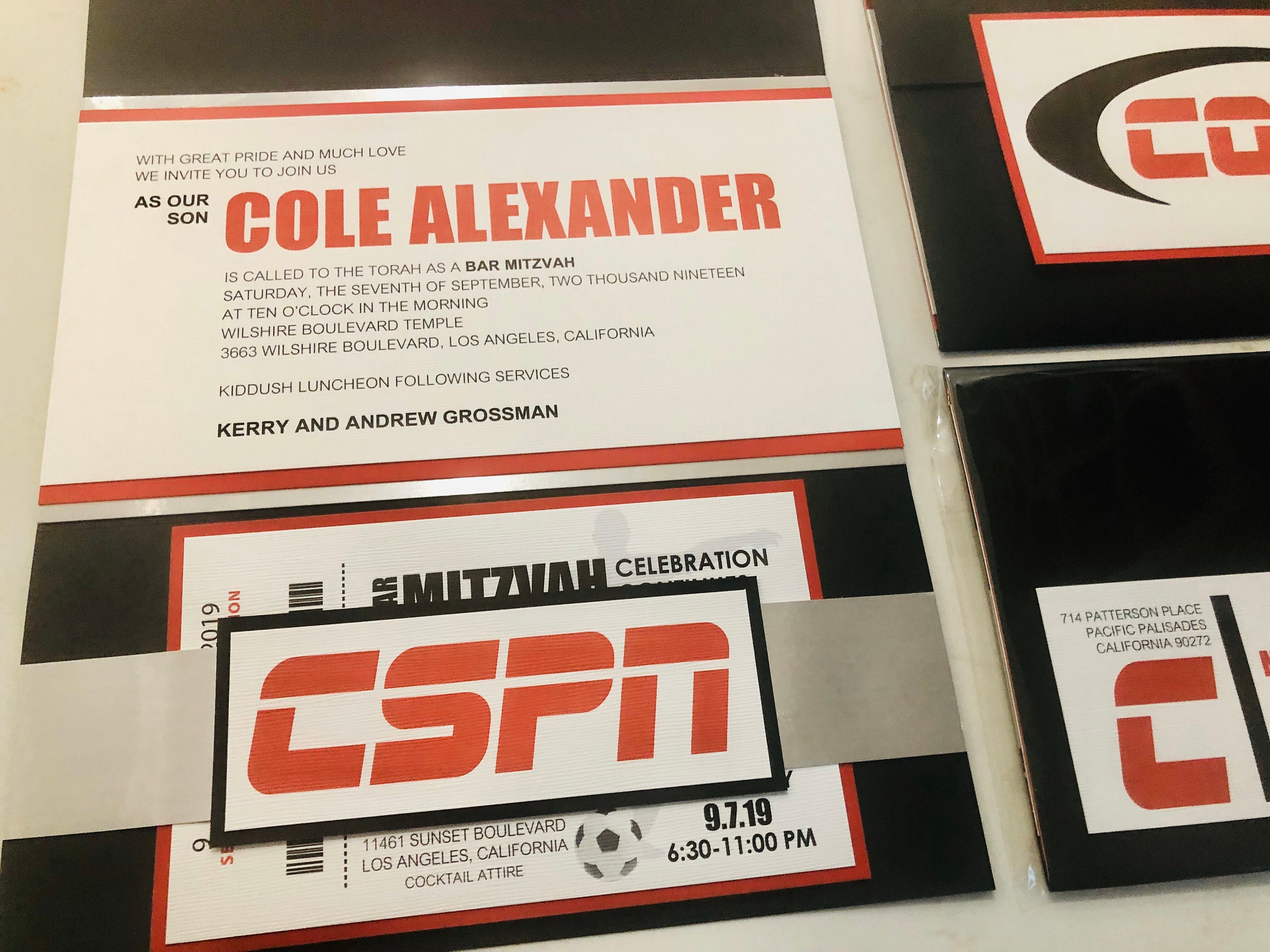 Sports Bar Mitzvah Invitation - Etsy