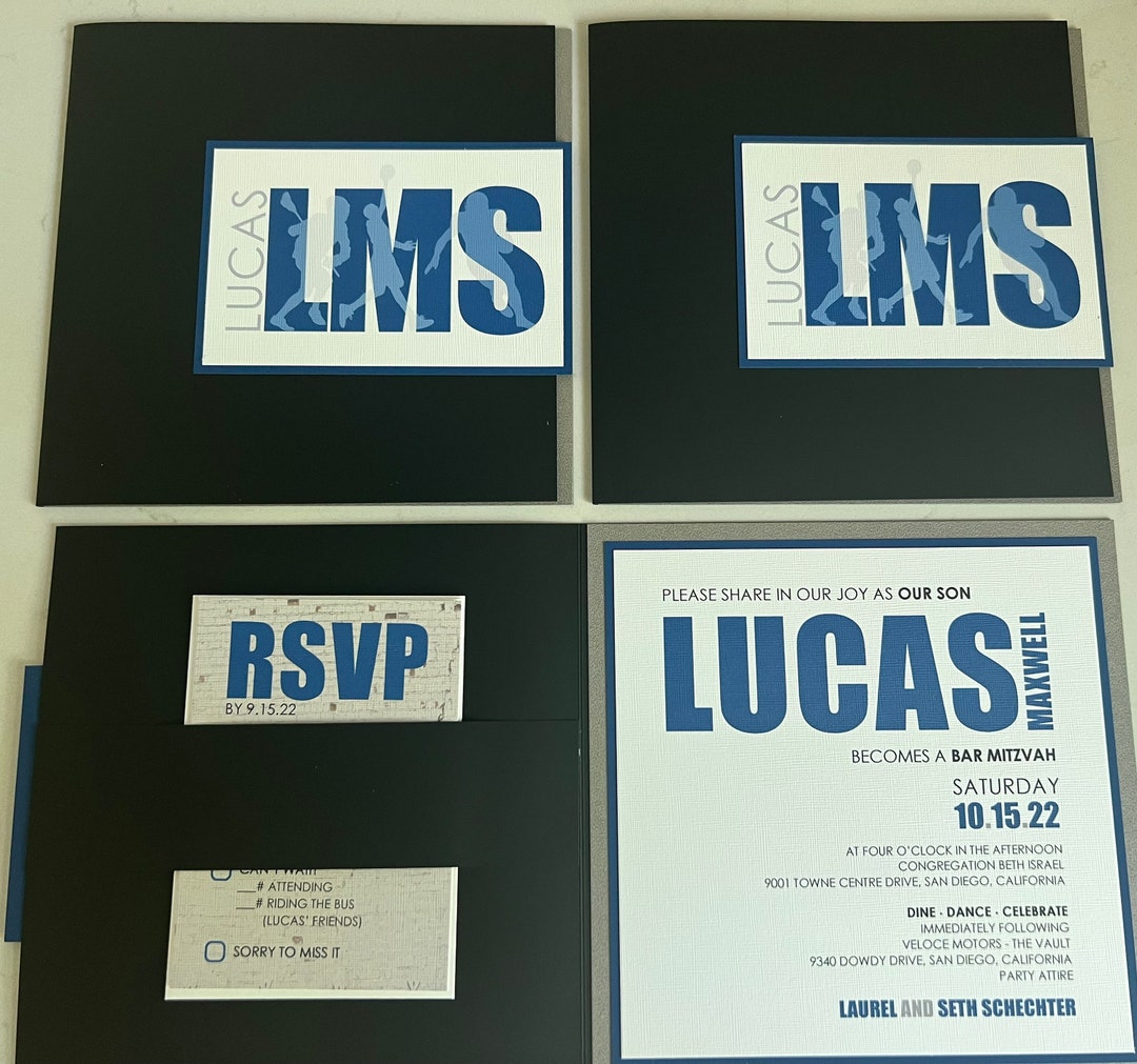 Sports Bar Mitzvah Invitations - Etsy