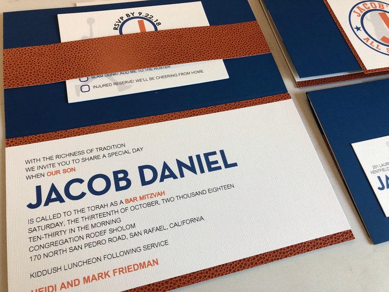 Sports Bar Mitzvah Invitation | Etsy
