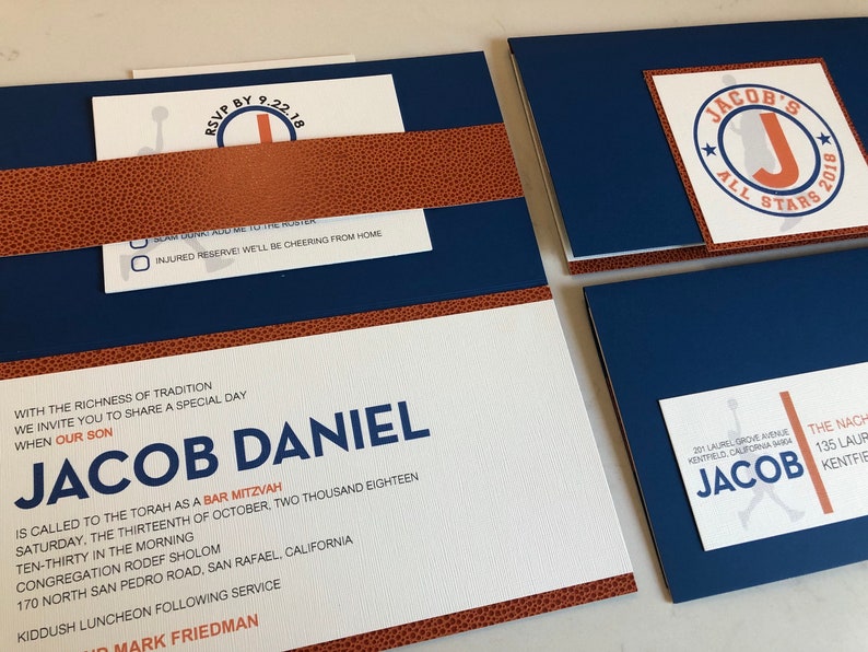 Sports Bar Mitzvah Invitation | Etsy