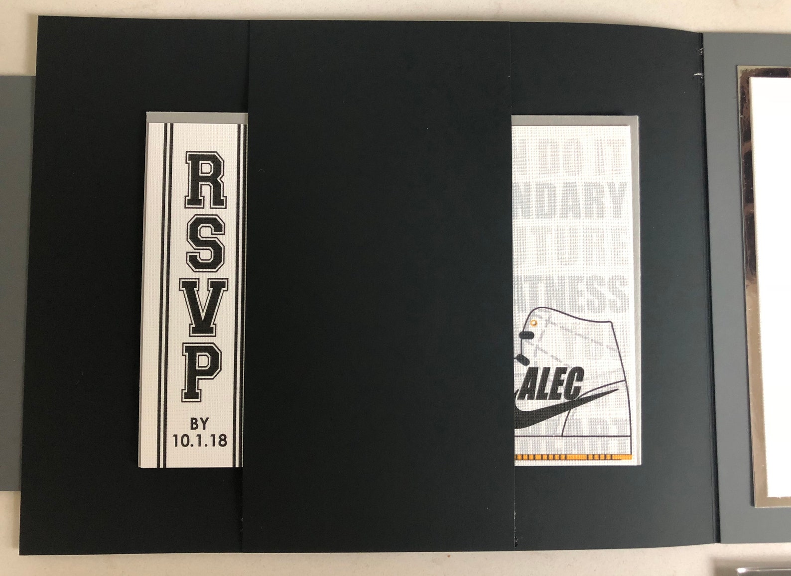 Elegant Sports Bar Mitzvah Invitation - Etsy