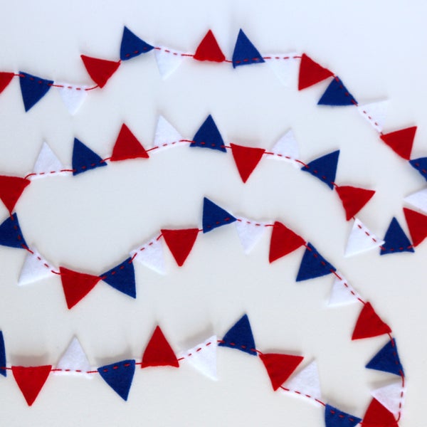 4th of July Bunting - Etsy
