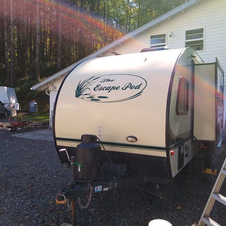 Pine Tree's RV Camper Decal Sticker Graphic Custom Mural | Etsy