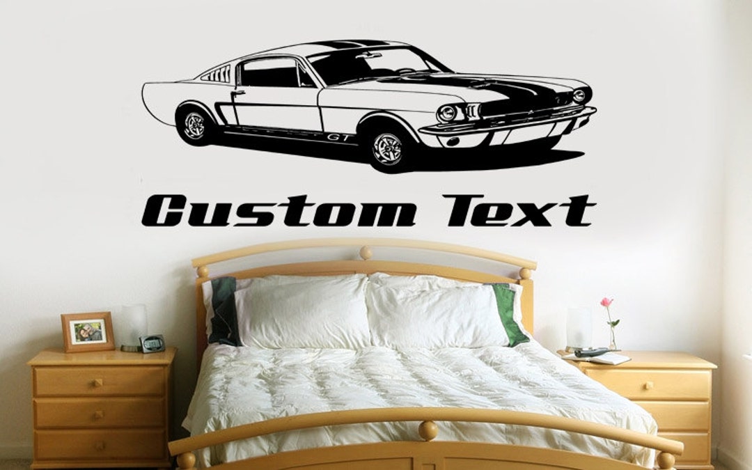 1967 Muscle Car Wall Decal, Muscle Car Decals, Muscle Car Sticker ...