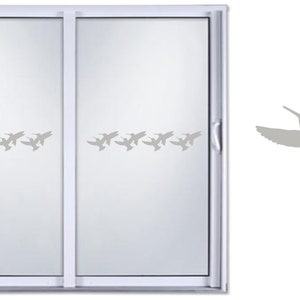 Glass Alert Sliding Door Indicator Safety Film Etched Glass Frosted ...