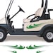 Golf Cart Decals GC70 Golfer Golfing Stickers Auto Truck - Etsy