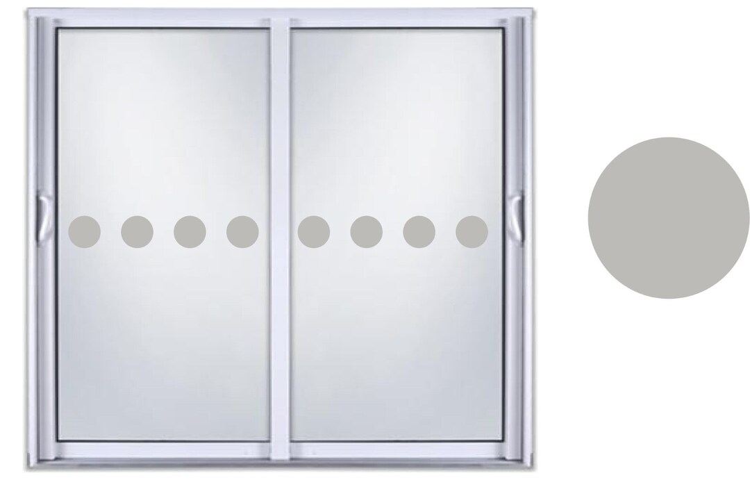 Glass Alert Sliding Door Indicator Safety Film Etched Glass Frosted ...