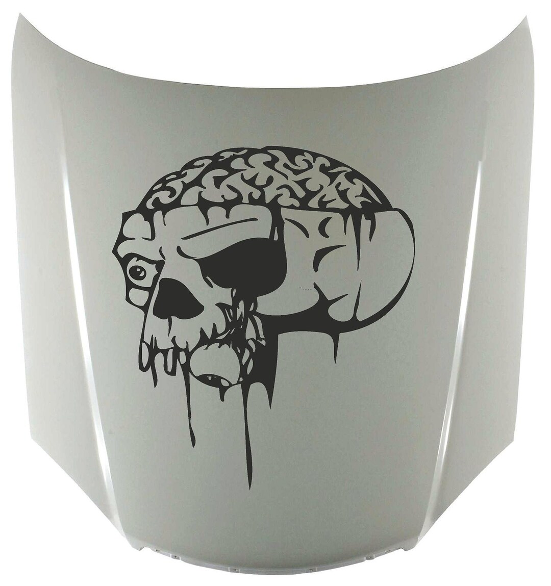 Skull Brain Decals Auto Truck Car Hood Graphics BN01 - Etsy