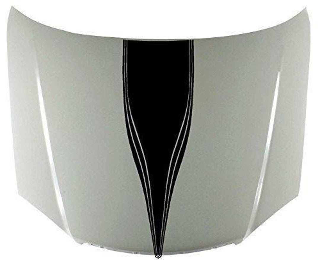 Triangle Arrow Racing Stripe Hood Decals - Center Graphics Car Truck ...