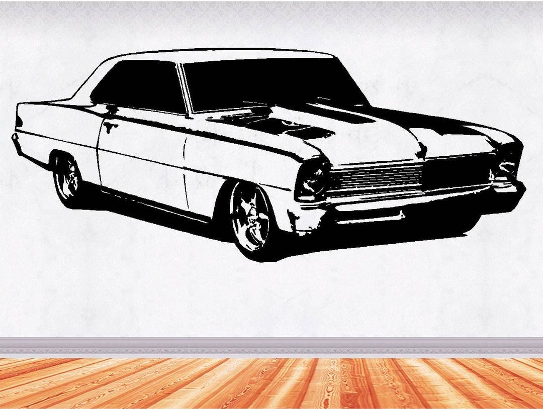 2nd Gen Muscle Car Decals, Muscle Car Sticker, Hot Rod, Automobile ...