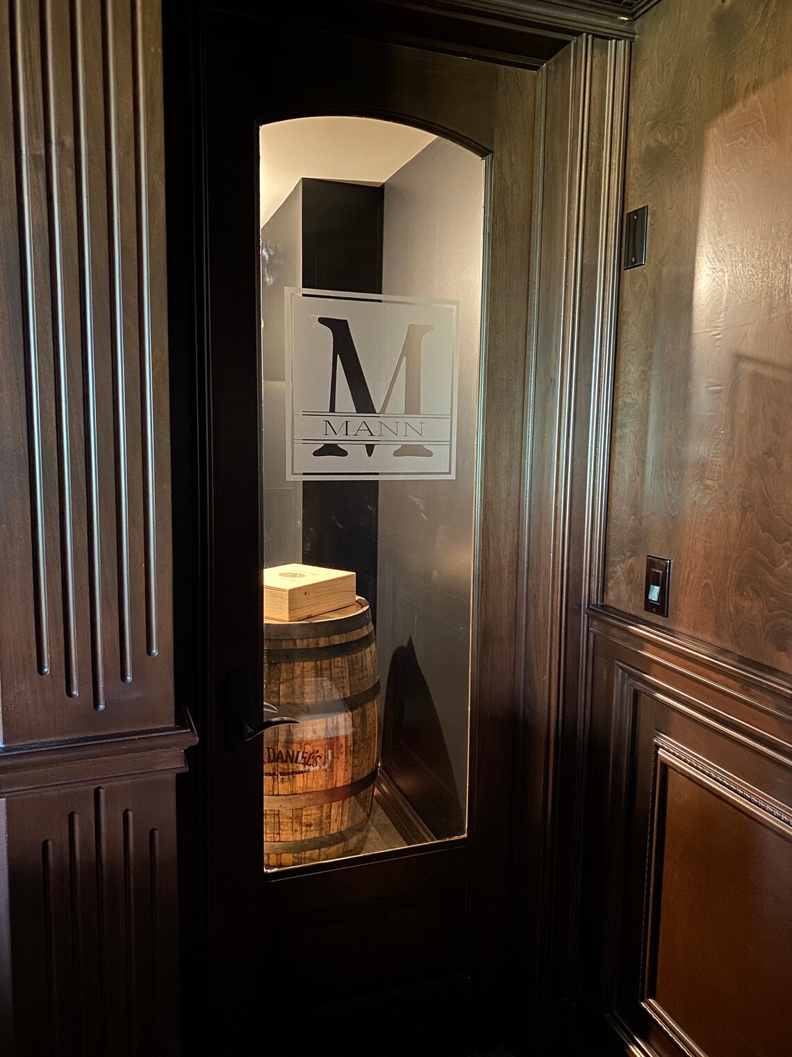 Stickerchef Craftsman Modern Front Door DIY Privacy Etched Glass Vinyl ...