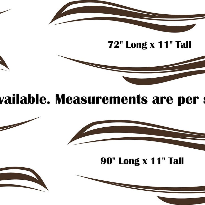 Motorhome Vinyl Striping - Etsy