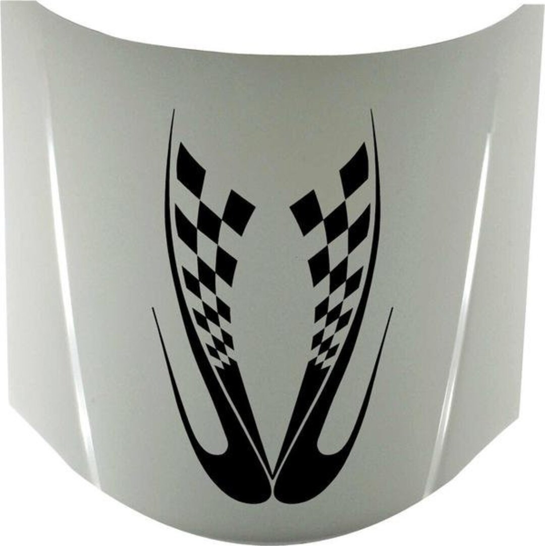 Hood Decal Auto Truck Car Hood Flames Tribal Graphics Decals B726 - Etsy