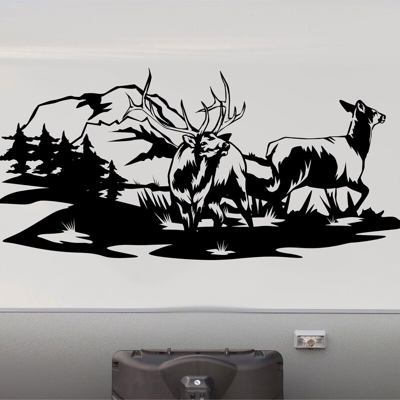 Elk Decal - Etsy