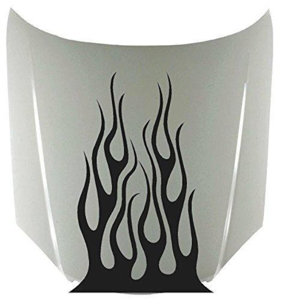 Tribal Flame Fire Car Decals Hood Decal Vinyl Sticker Graphic HF13B - Etsy