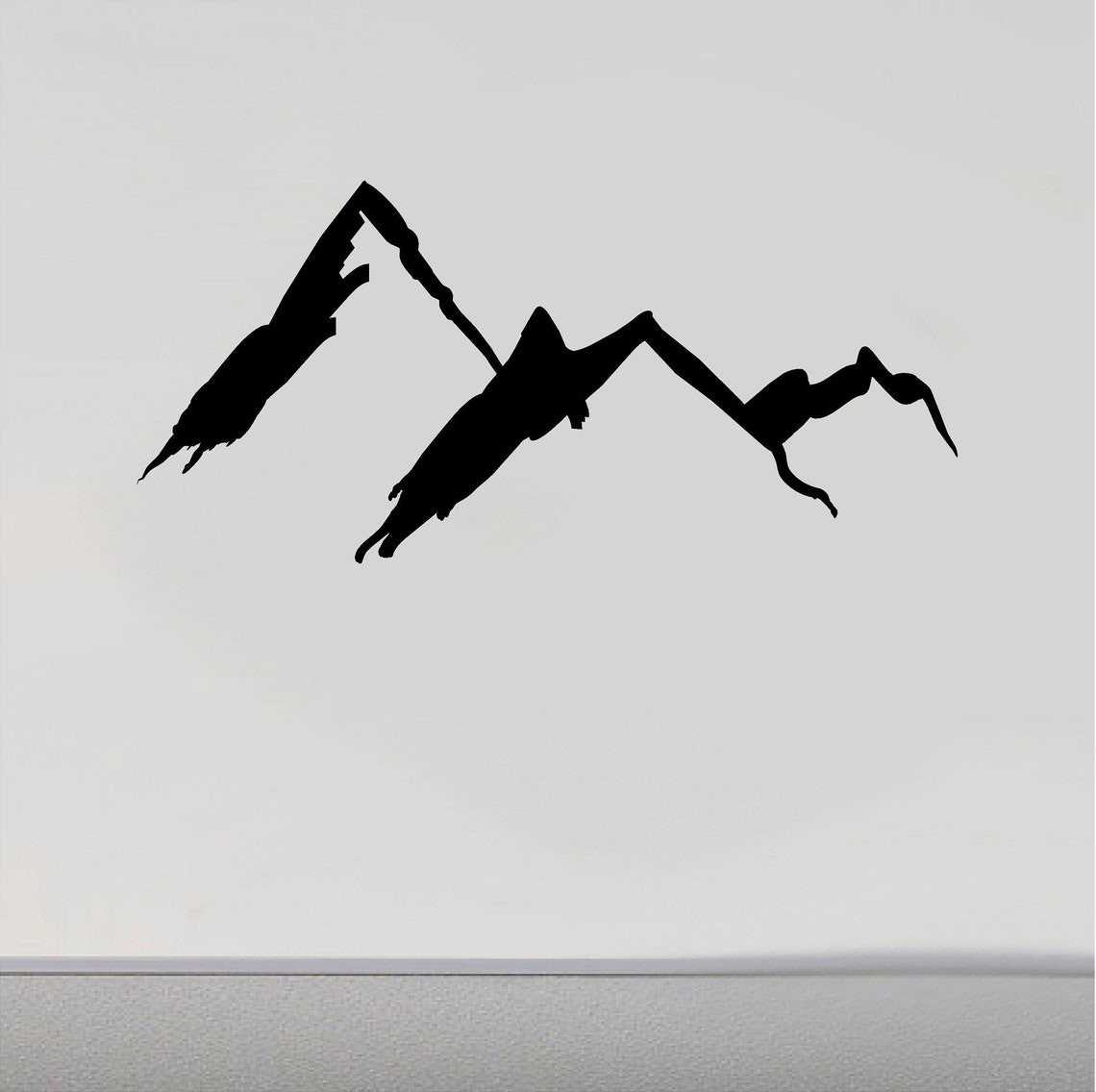 Mountain Scene RV Camper Decal Sticker Graphic Custom Text | Etsy