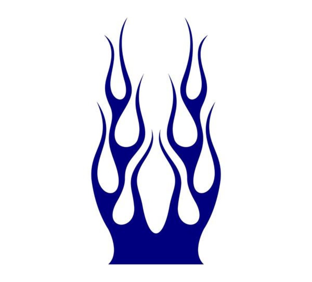 Hood Sticker Auto Truck Car Hood Flames Graphics Decals HH58 - Etsy