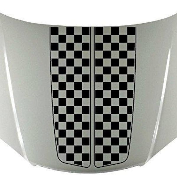 Checkered Stripe Decal - Etsy