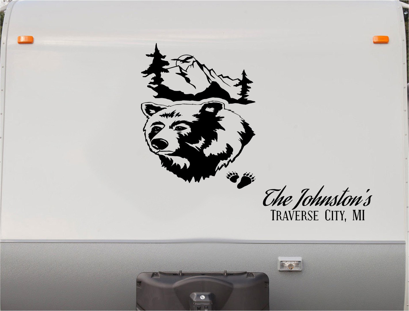 Bear Mountain Hunting RV Camper Motorhome Decal Sticker | Etsy