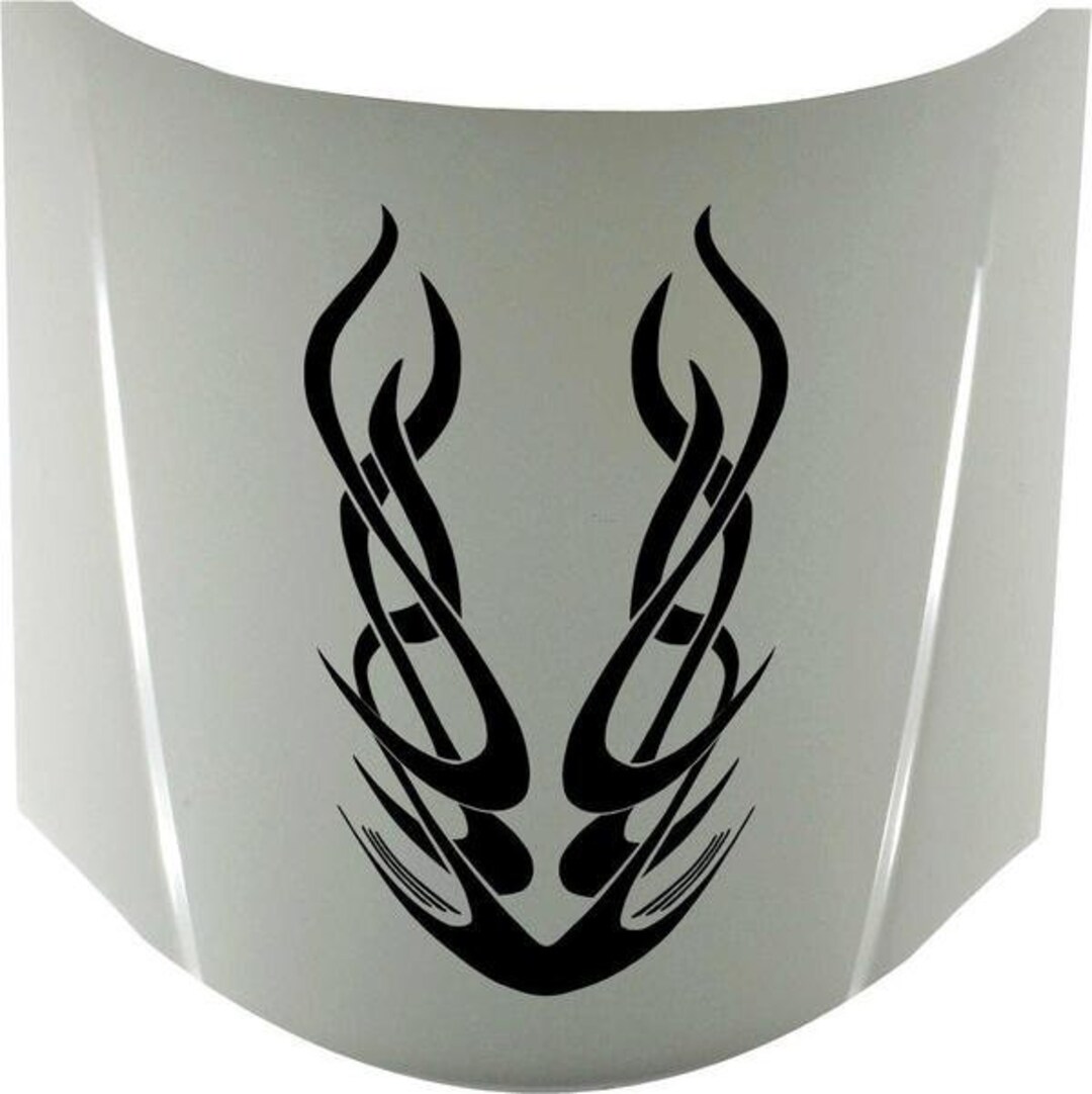 Hood Decal Auto Truck Car Hood Flames Tribal Graphics Decals B728 - Etsy