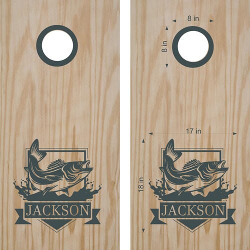 CUSTOM Cornhole Board Decals - Etsy