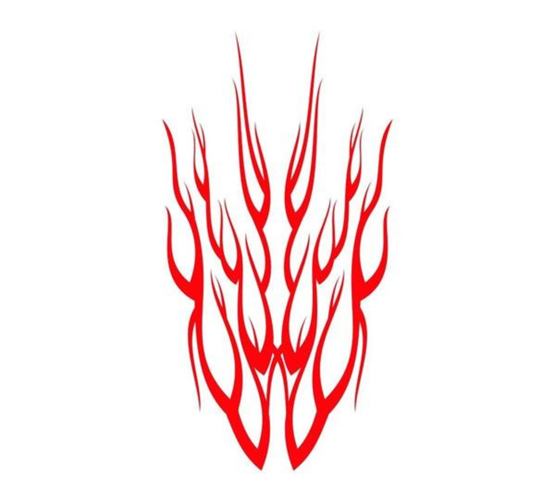 Hood Decal Auto Truck Car Hood Flames Graphics Decals HH20 - Etsy