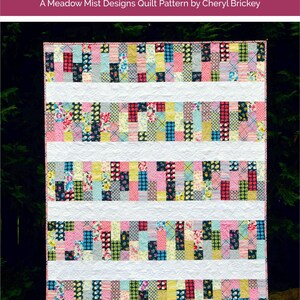 Flagstone Path Digital Quilt Pattern a Modern Pattern Baby, Lap, Large ...