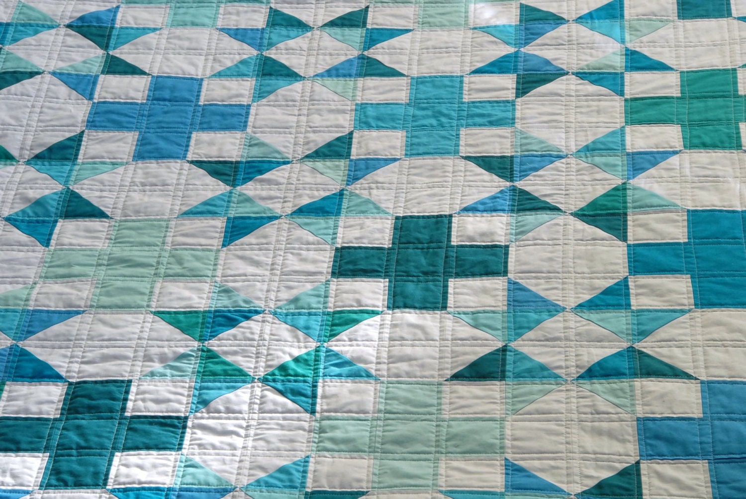 Sea Star - Digital Quilt Pattern - Fat Quarter, 1/4 Yard, and Scrap ...