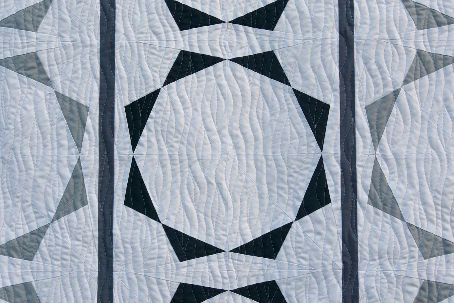 Half Circle Mirror Digital Quilt Pattern a Modern Paper | Etsy Canada