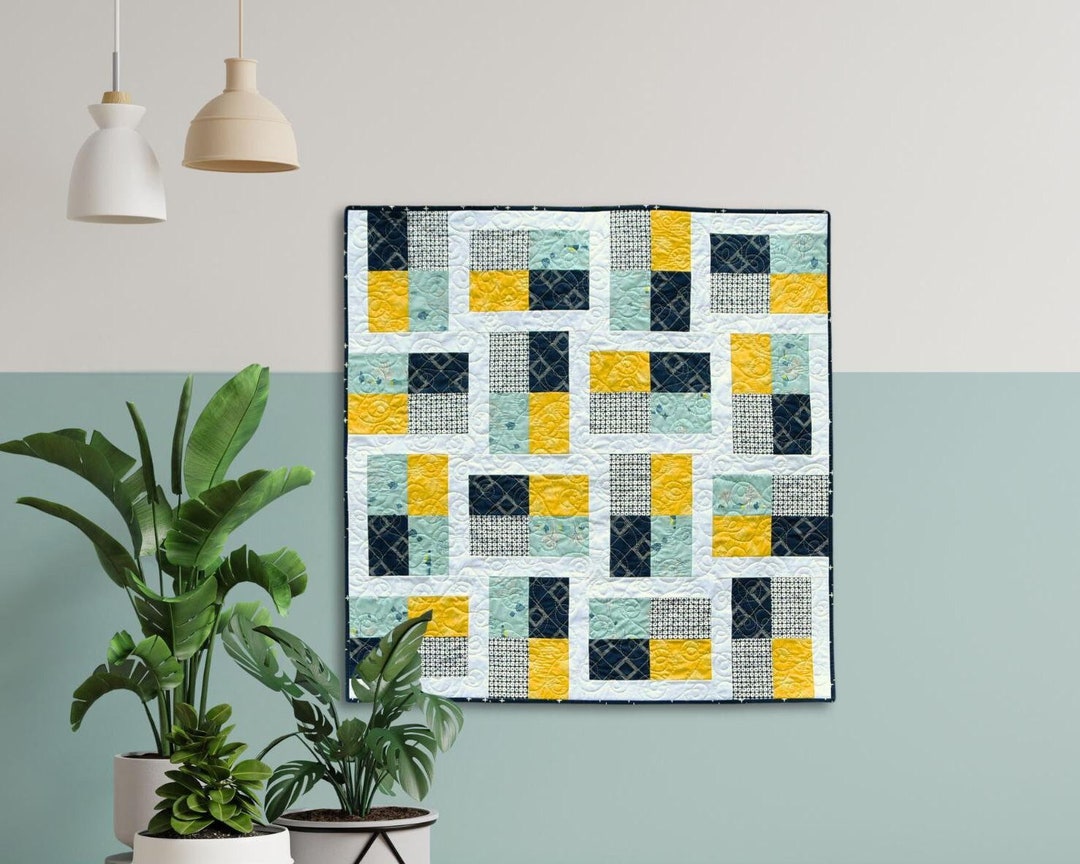 Quilt in the Hat Pattern | Digital Pdf | Fat Quarter Friendly | Baby ...