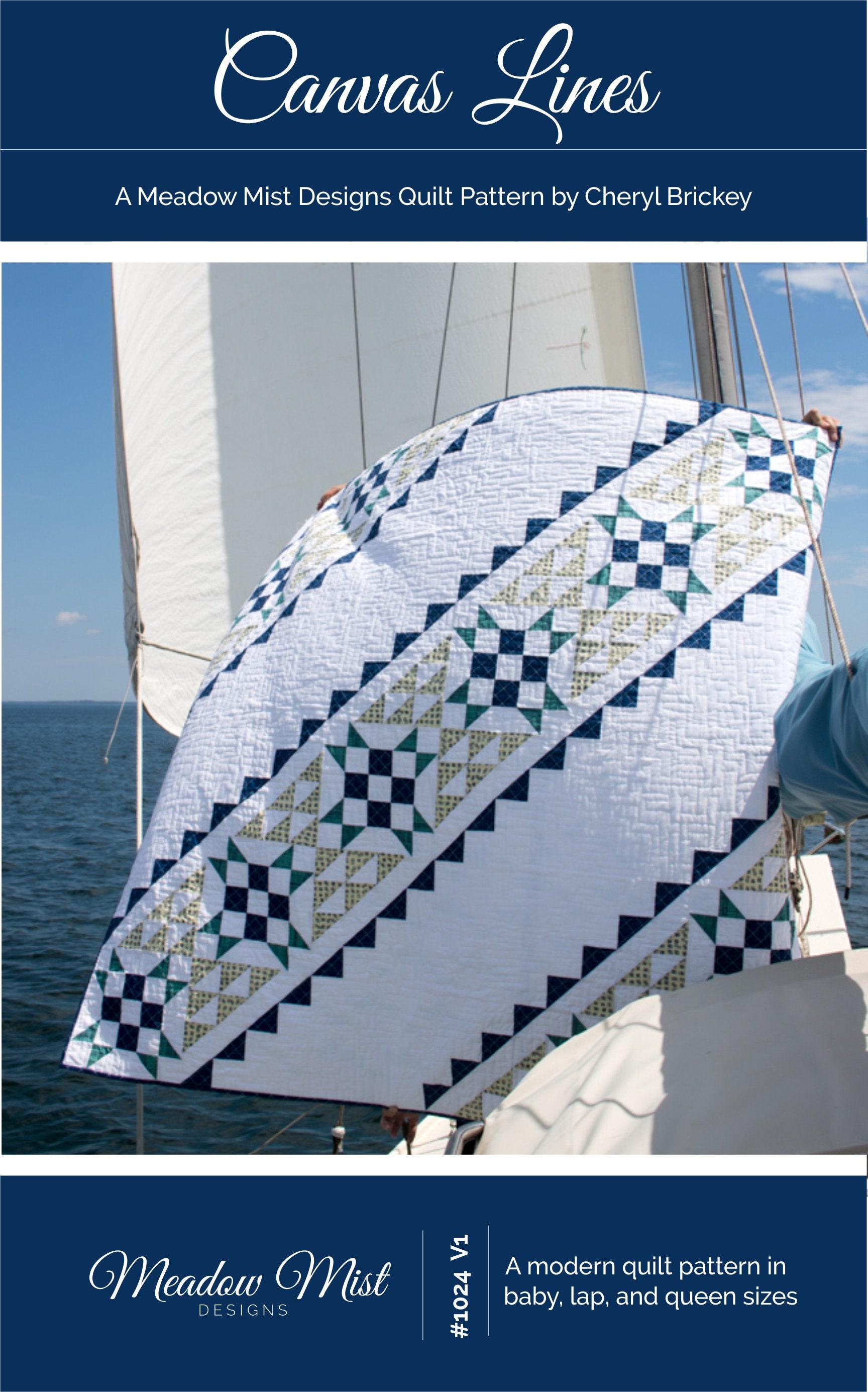 Canvas Lines Digital Quilt Pattern a Modern Pattern - Etsy