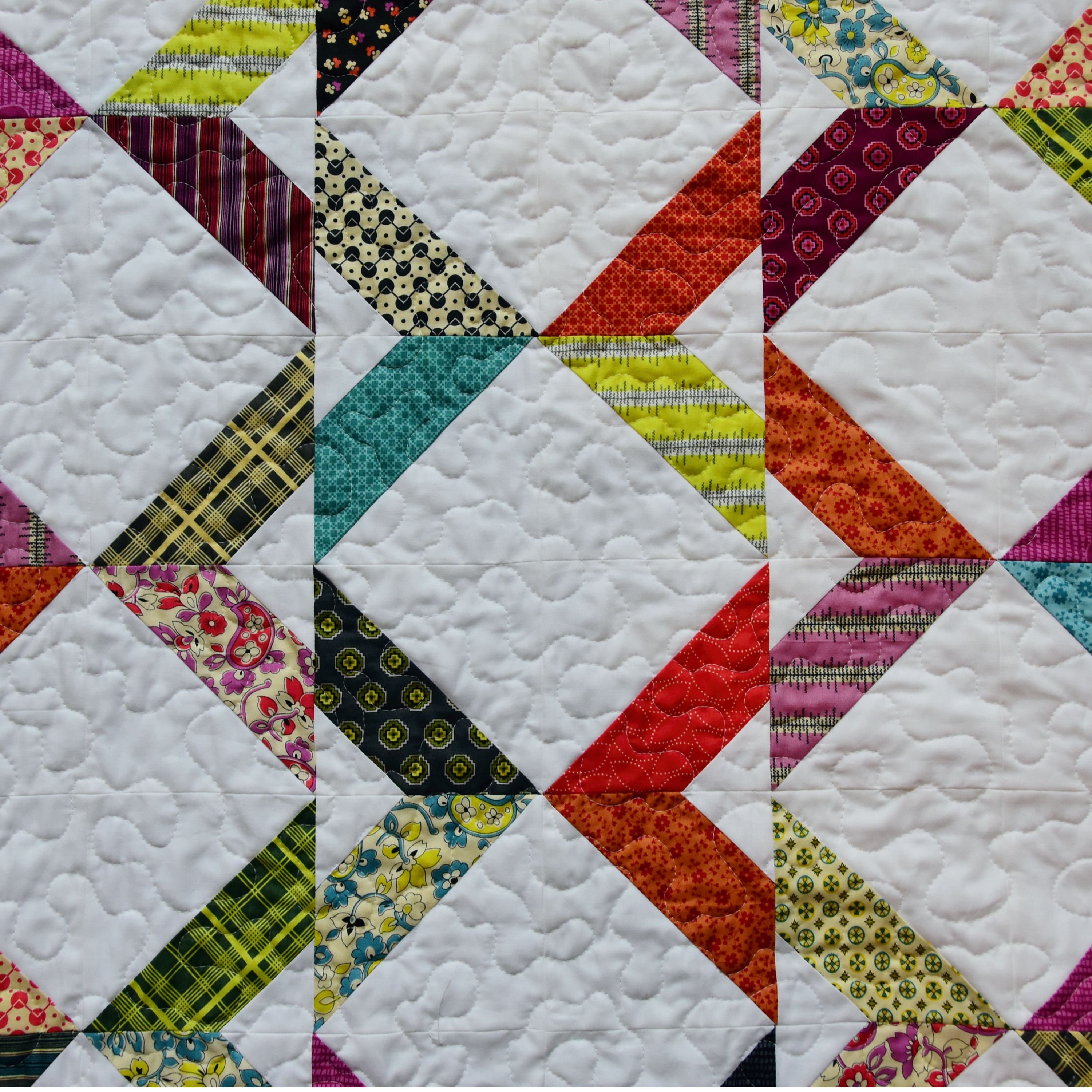 Arrow Point Path Quilt Pattern | Modern, Fat Quarter Friendly (PDF ...