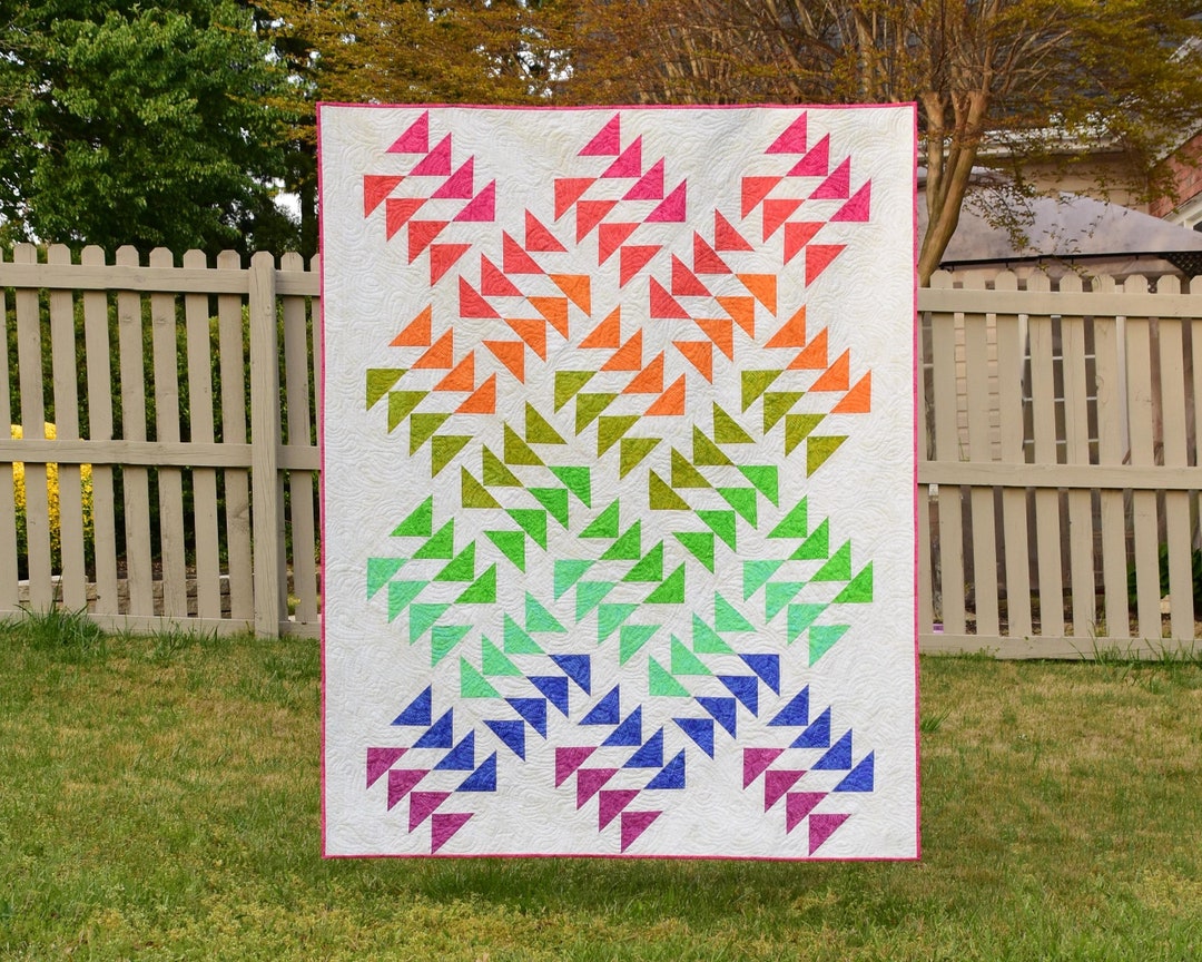 Allegheny Digital Pdf Quilt Pattern - Quilt Pattern With Flying Geese ...