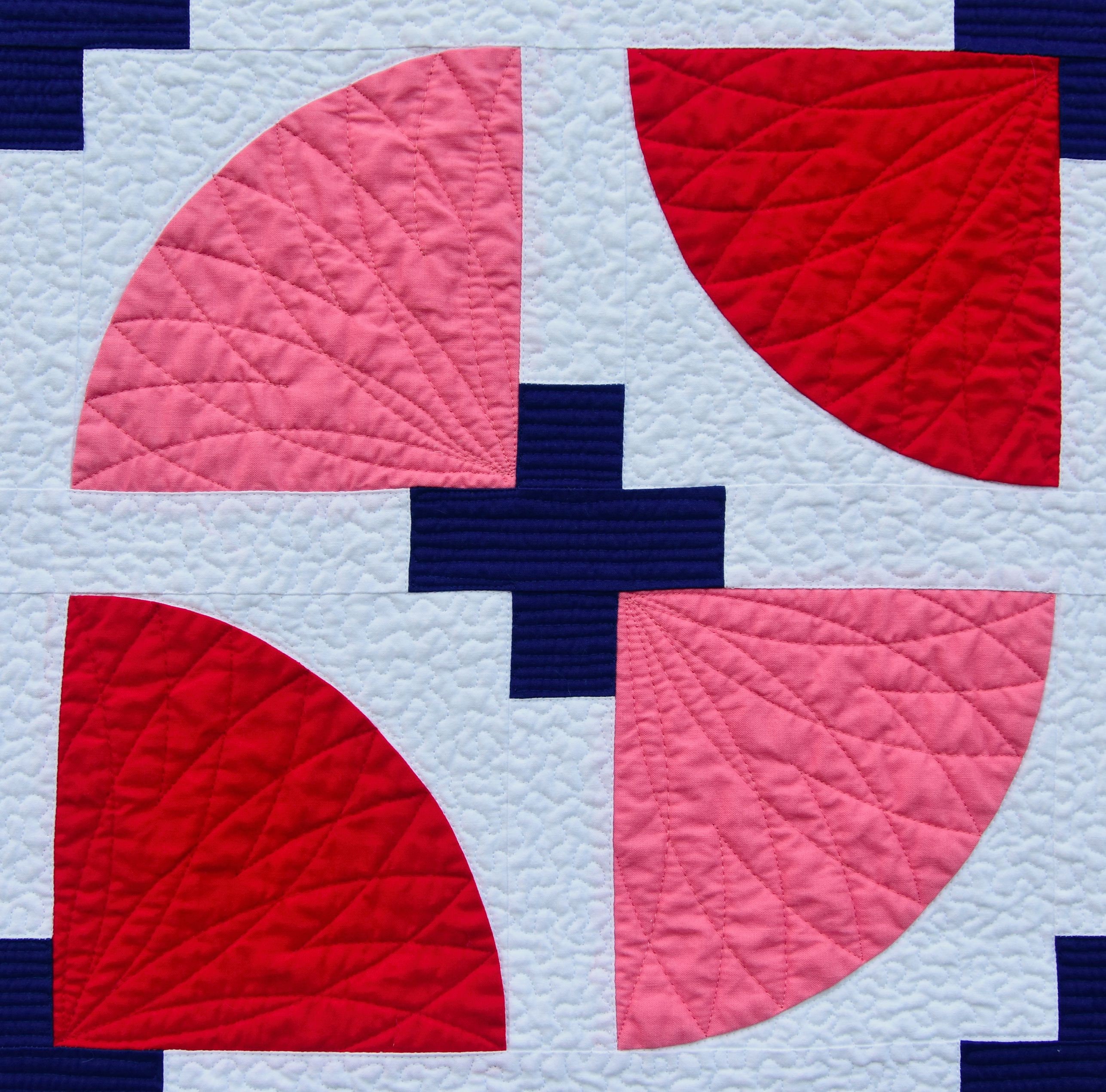 Flutter Digital Quilt Pattern a Modern Drunkards Path Pattern Baby, Lap ...