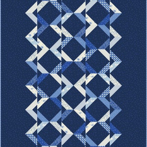 Arrow Point Path - Digital Quilt Pattern - a Modern Pattern - Baby, Lap ...