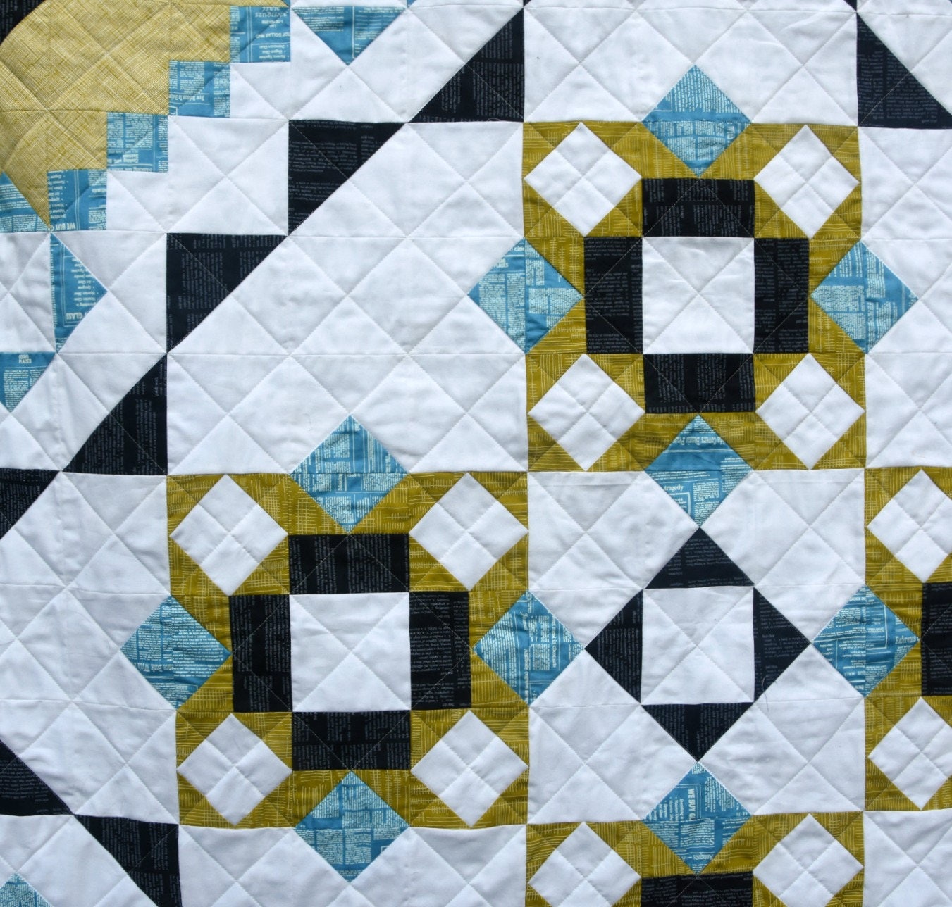 Meadow Mystery Quilt - a Digital Pdf Quilt Pattern - a Modern Mystery ...